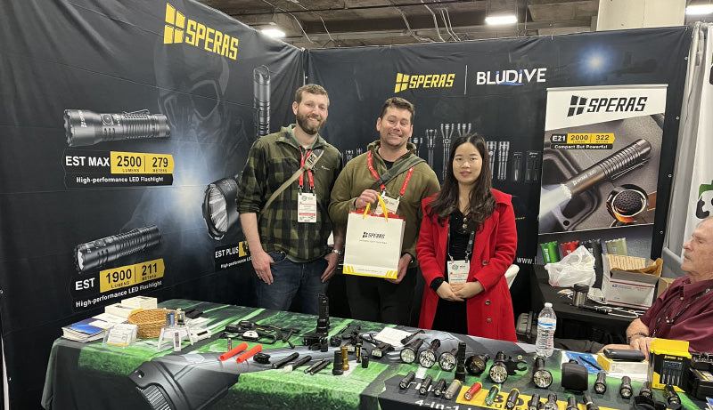 2025 Shot Show Invitation | SPERAS Flashlights – Speras Light