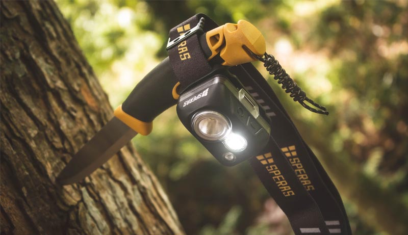 SPERAS AAA Headlamp 600lm USB-C Rechargeable Headlamp – Speras Light